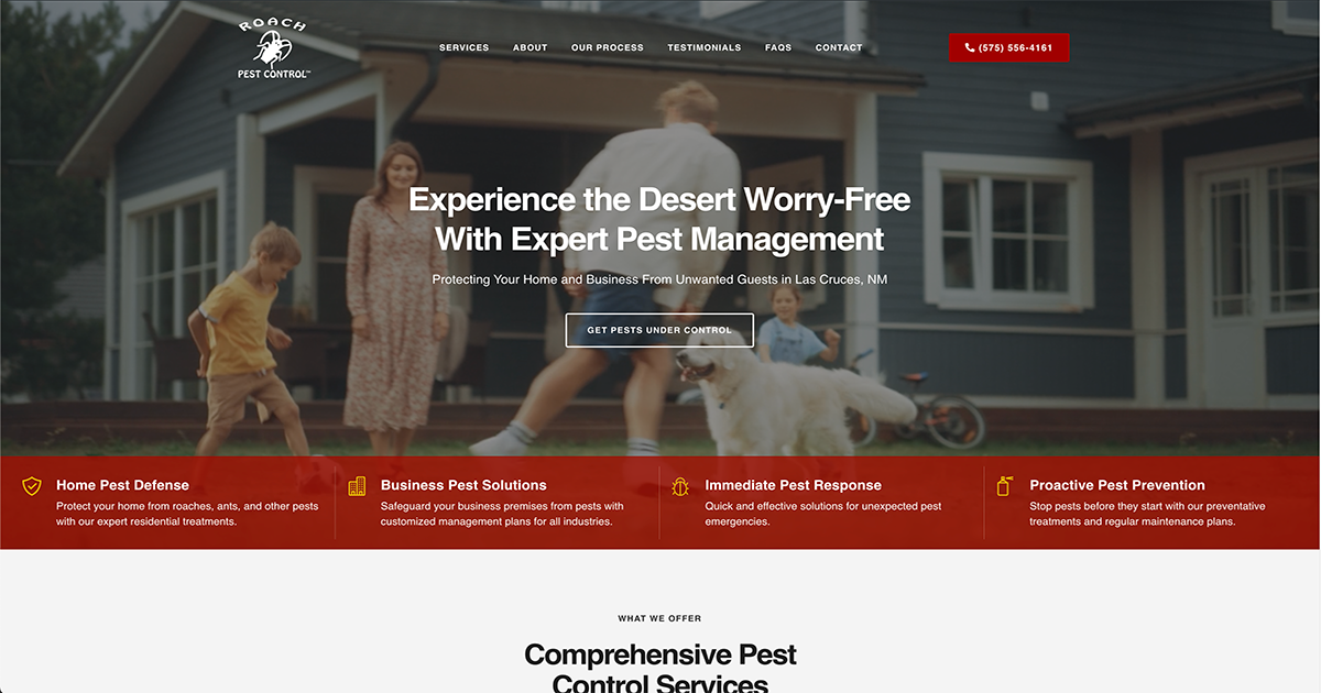 Expert Pest Control Services - Roach Pest Control
